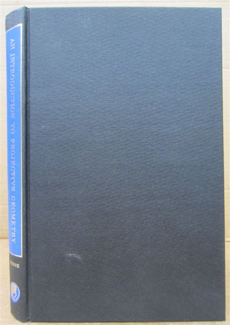 An Introduction To Projective Geometry Daniel Pedoe