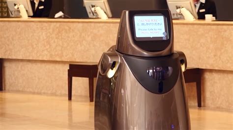 Hospitality Robot Being Tested At Hotel In Japan