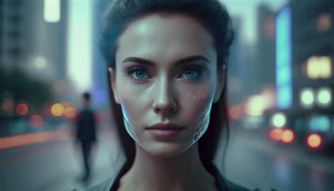 Premium Ai Image Artificial Intelligence Face Detection And