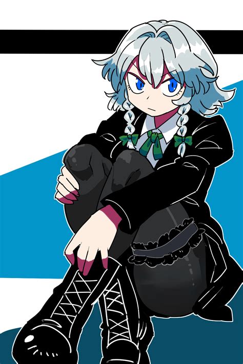 Izayoi Sakuya Touhou Drawn By Bollzzalguy Danbooru