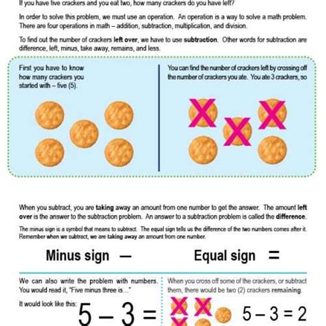 Subtracting Using Objects Drawings Free PDF Download Learn Bright