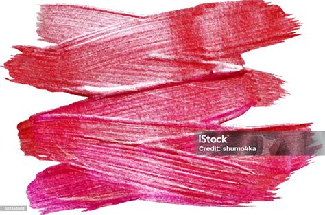 핑크 펄 호일 글리터 브러쉬 스트로크 벡터 디자인 일러스트 금속 구아슈에 대한 스톡 벡터 아트 및 기타 이미지 구아슈