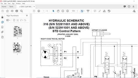 Bobcat 316 Std Control Pattern Hydraulic Schematic Manual Pdf Download Heydownloads Manual Bobcat 316 Std Control Pattern Hydraulic Schematic Manual Pdf Download Heydownloads Manual