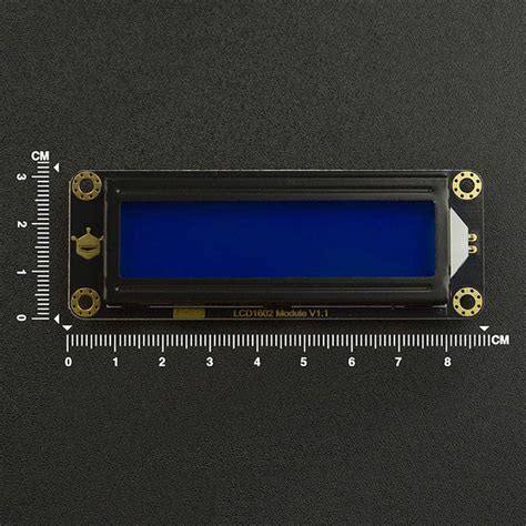 Gravity I2c Lcd1602 Arduino Lcd Display Module Blue The Pi Hut