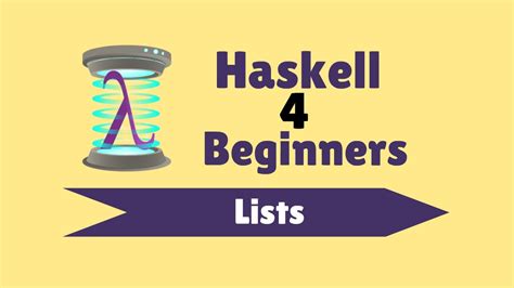 Lists Haskell For Beginners 11 Youtube