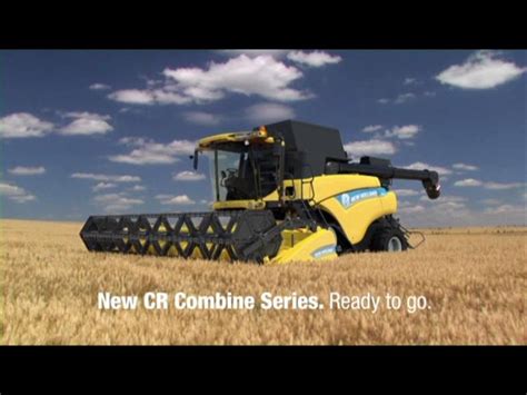 new holland agriculture cr combine robot
