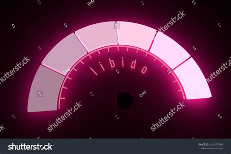 Libido Level Measuring Device Infographic Gauge Stock Illustration Shutterstock