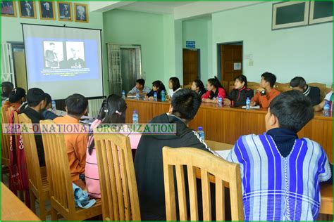 Pa O National Organization ပအိုဝ်းအမျိုးသားအဖွဲ့ချုပ် Pno ပါတီအား တောင်ကြီးလူငယ်စင်တာအဖွဲ့မ