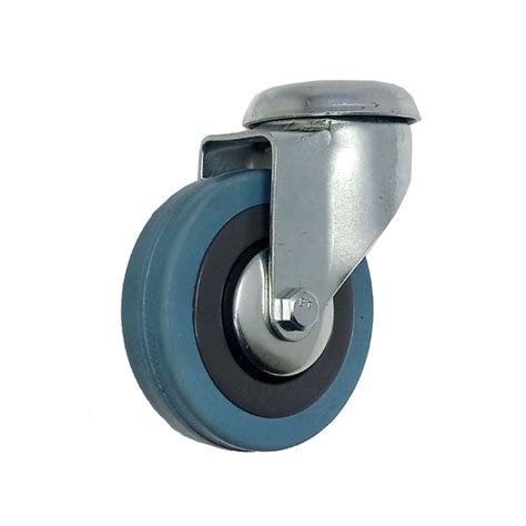 Колесная опора поворотная под болт, 50 мм, серая, для мебели - купить с ...