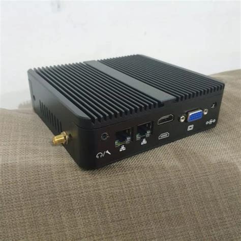 Jual Industrial MiniPC Intel Celeron Dual Lan Dual Serial Com Port RS232 4 Ssd 128gb Jakarta