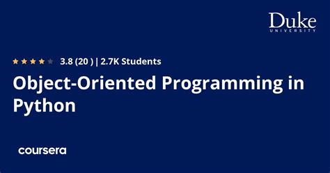 object oriented programming in python
