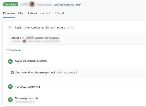 Azure Devops Merging Code To Main Branch From A Specific Branch Only