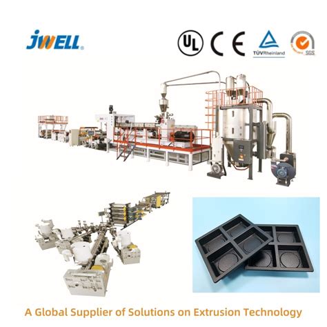pp ps pe abs thermoforming sheet production line china pp sheet