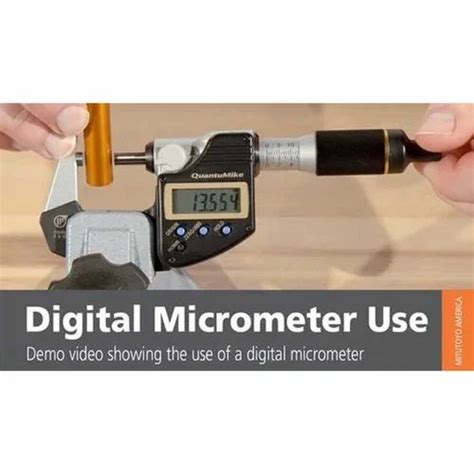 Quantumike Digital Depth Micrometer 0 001 Mm At ₹ 19900 Piece In New Delhi Id 2853393930155