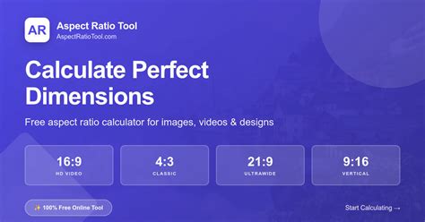 4 3 Calculator Standard Aspect Ratio Tool Aspect Ratio Tool