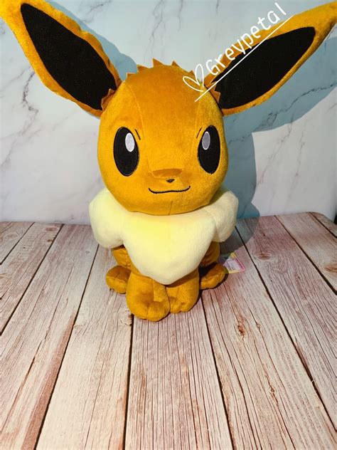 Pokemon Huge Eevee Plush Hobbies Toys Toys Games On Carousell