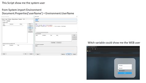 spotfire i need retrive web account instead of system user stack overflow