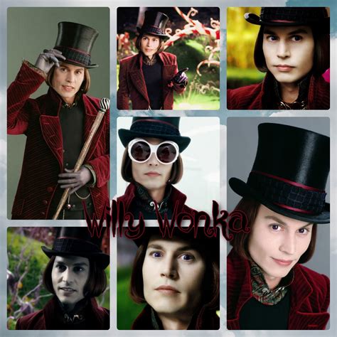 Johnny Depp As Willy Wonka