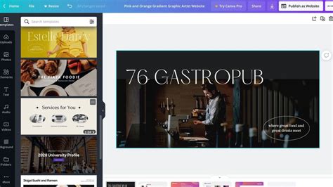 Canva Website Builder Review TechRadar