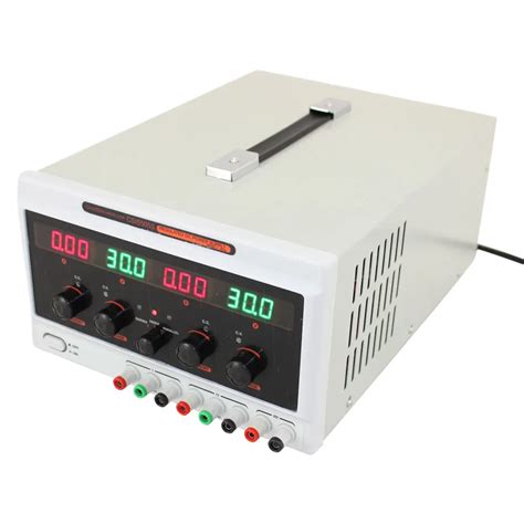 Triple Output Bench Power Supply Up To 60v And Up To 5a