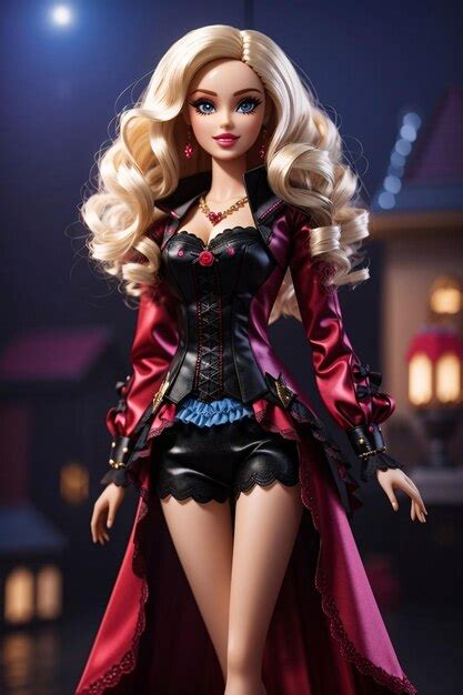 Barbie Con Un Traje De Vampiro Foto Premium