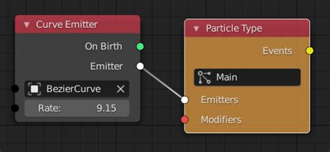 Representing Particle Systems With Nodes Blender Developer Documentation