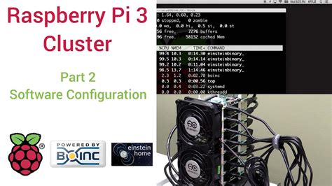Raspberry Pi 3 Super Computing Cluster Part 2 Software Config Youtube
