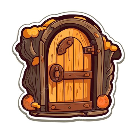 만화 드워프 망치 문 스티커 그림 일러스트 벡터 목조 부분 상표 만화 Png 일러스트 및 벡터 에 대한 무료 다운로드 Pngtree