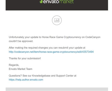 How Can This Happen The Updated Version Was Rejected Envato Forums