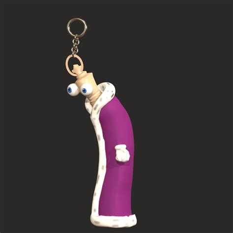 🗝️ Kinger Figure And Keychain From The Amazing Digital Circus・ Stl File For 3d Printing・cults