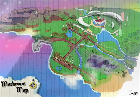 Mushroom Map By LanceBeryl On DeviantArt
