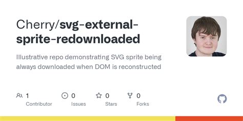 Github Cherrysvg External Sprite Redownloaded Illustrative Repo Demonstrating Svg Sprite