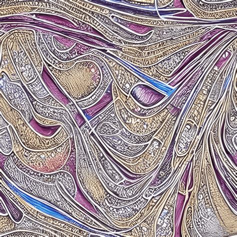 Overlapping Diamonds Hyper Realistic Intricate Detail Colour Pencil