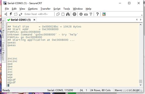 键盘输入一个字符 A串口工具显示“b 实现现象键盘输入一个字符串，串口工具回显输入的字符串串口助手回显 Csdn博客