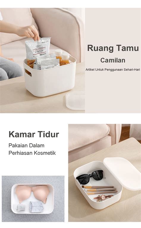 Jual Dejavu Storage Box Organizer Kotak Penyimpanan Storage Box Aesthetic Kotak Penyimpanan Buku