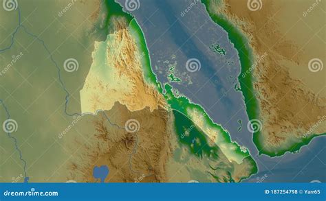 Eritrea Physical Composition Stock Illustration Illustration Of Asmara Surface 187254798