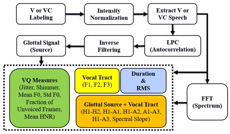 Schematic Of The Implemented Method To Extract The Acoustic Features Of