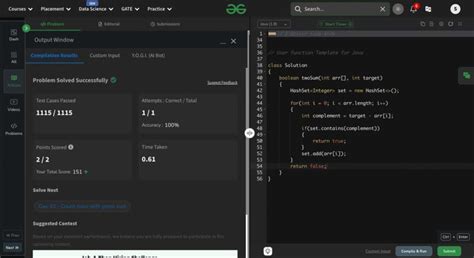 Geeksforgeeks Dsa Codingchallenge Problemsolving Drgviswanathan