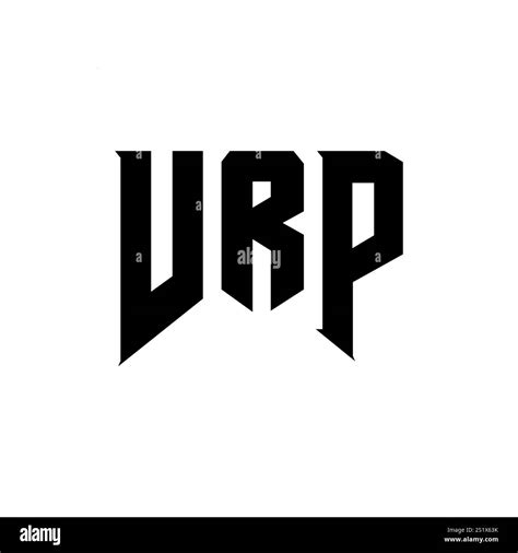 Vrp Letter Logo Design For Technology Company Vrp Logo Design Black