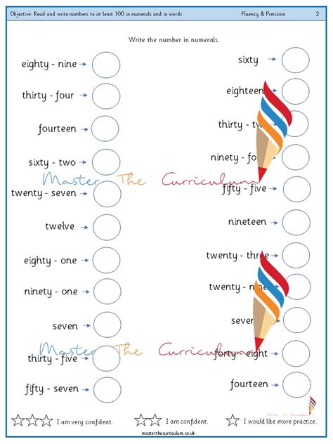 Year 2 Read And Write Numbers To At Least 100 In Numerals And In