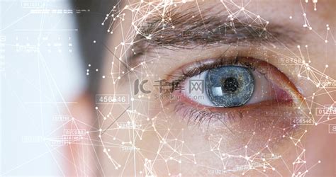 人类未来视觉、 视觉和控制和保护的人、 控制和安全的通道。概念︰ Dna 系统、 科学技术和科学 高清摄影大图 千库网