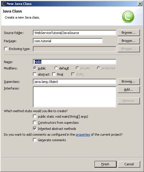 Java Building A Simple Web Service A Tutorial Tutorial