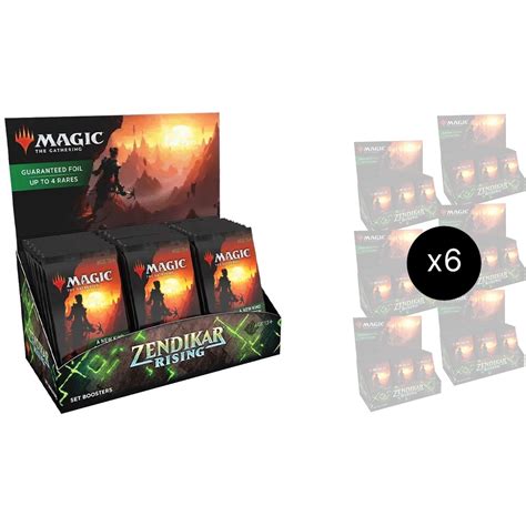 Zendikar Rising Set Booster Case Zendikar Rising Magic The Gathering