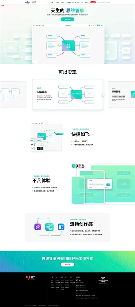 墨刀思维导图 在线免费思维导图 多人共享协作思维导图工具 花瓣网