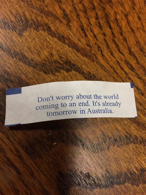 Thought You Guys Might Enjoy My Fortune For Today Rtheleftovers