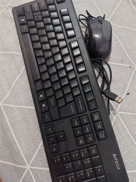 A4tech Keyboard And Mouse Computers And Tech Parts And Accessories