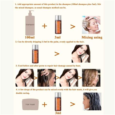 Купити Женьшень зміцнити волосся Ефірне масло Ремонт пошкоджені волосся ремонт волосся засоби по