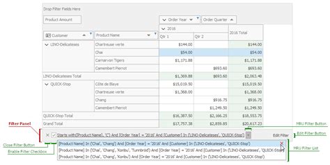 Filter Editor And Filter Panel Winforms Controls Devexpress