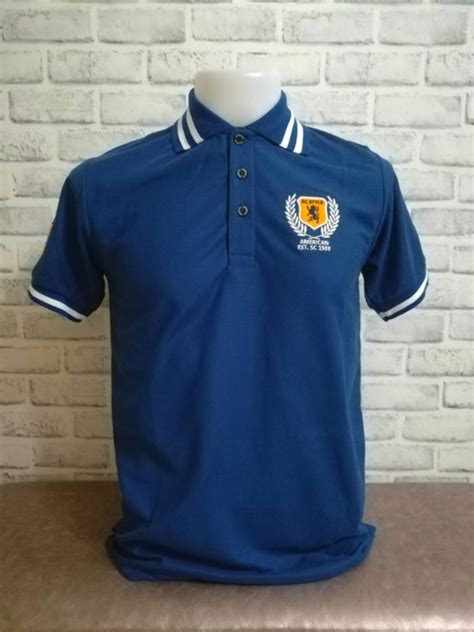 โปรโมชั่น เสื้อโปโลชาย ปักสิงห์รวงข้าว สวยๆ งานดีมาก Nueashop Thaipick