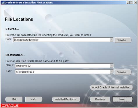 install oracle 9i on windows 2003 server